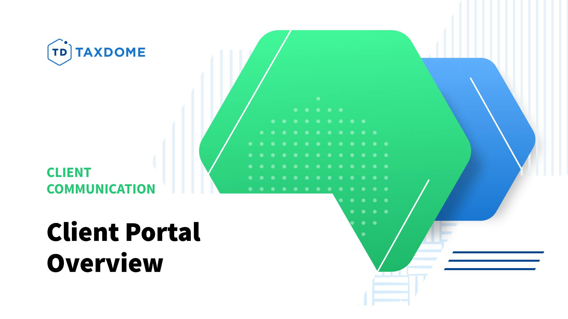 Client Portal Overview - TaxDome