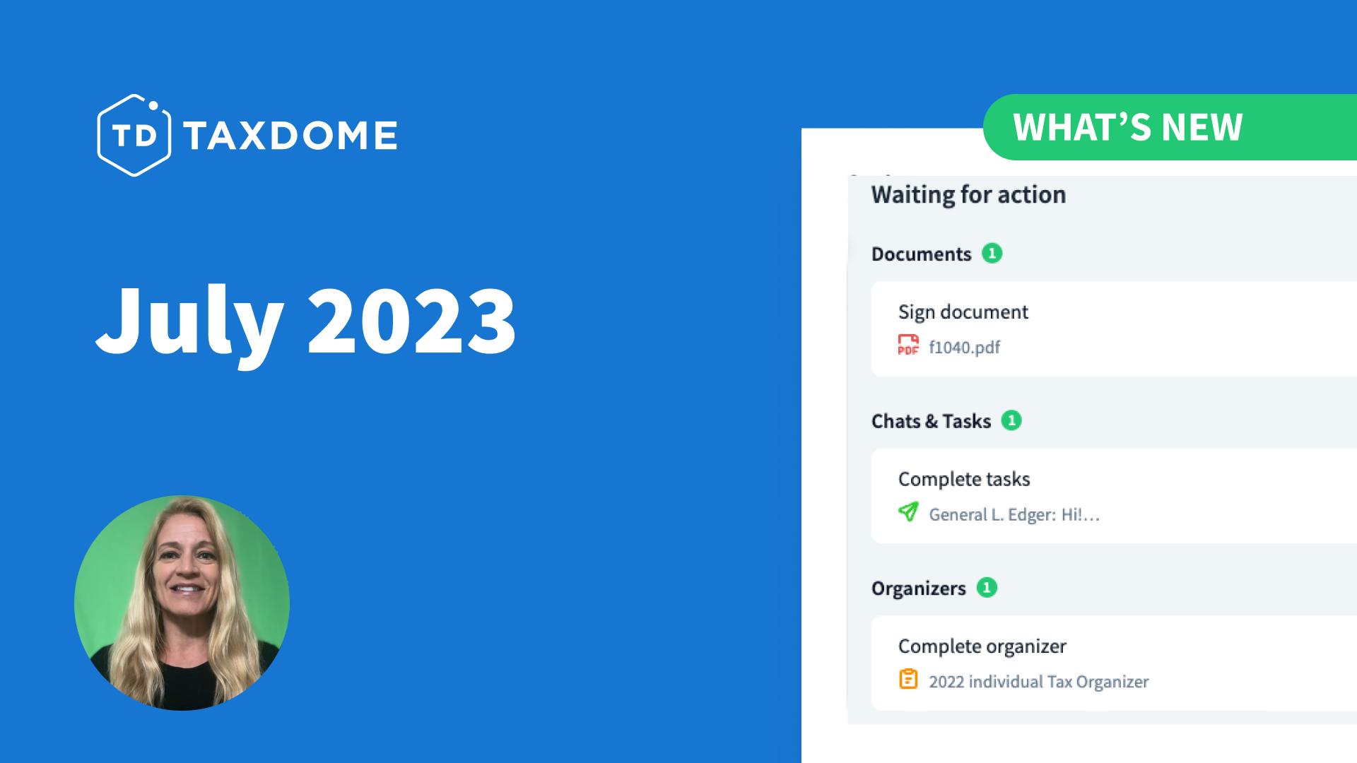 TaxDome's July Update: Enhanced Communication, Streamlined Workflow ...